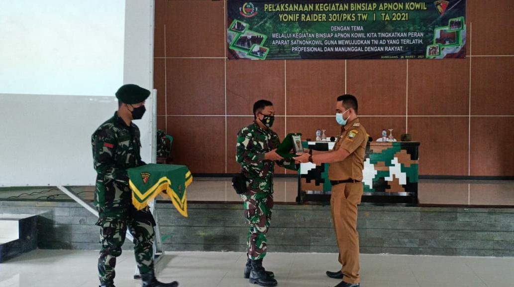 Yonif Raider 301/Prabu Kiansantang, Gelar Pembinaan Bagi Aparat